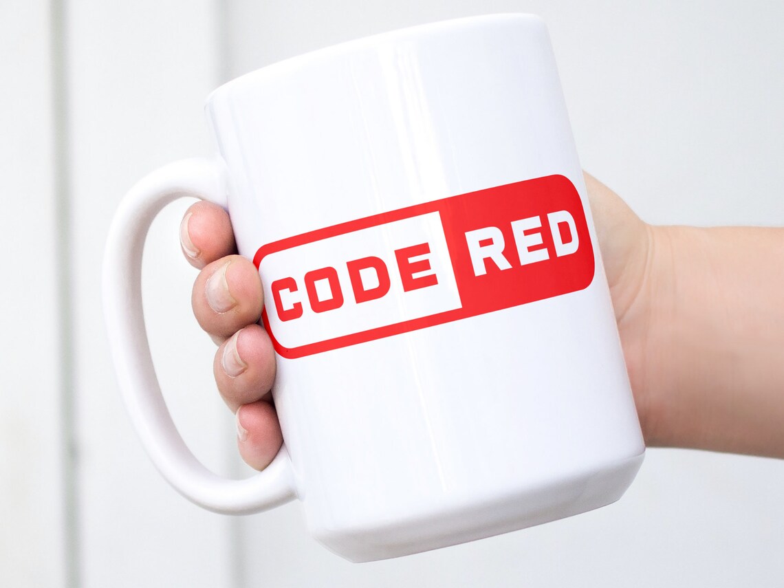 Code Red Svg Fire Svg Word Art Svg Red Sublimation Design - Etsy