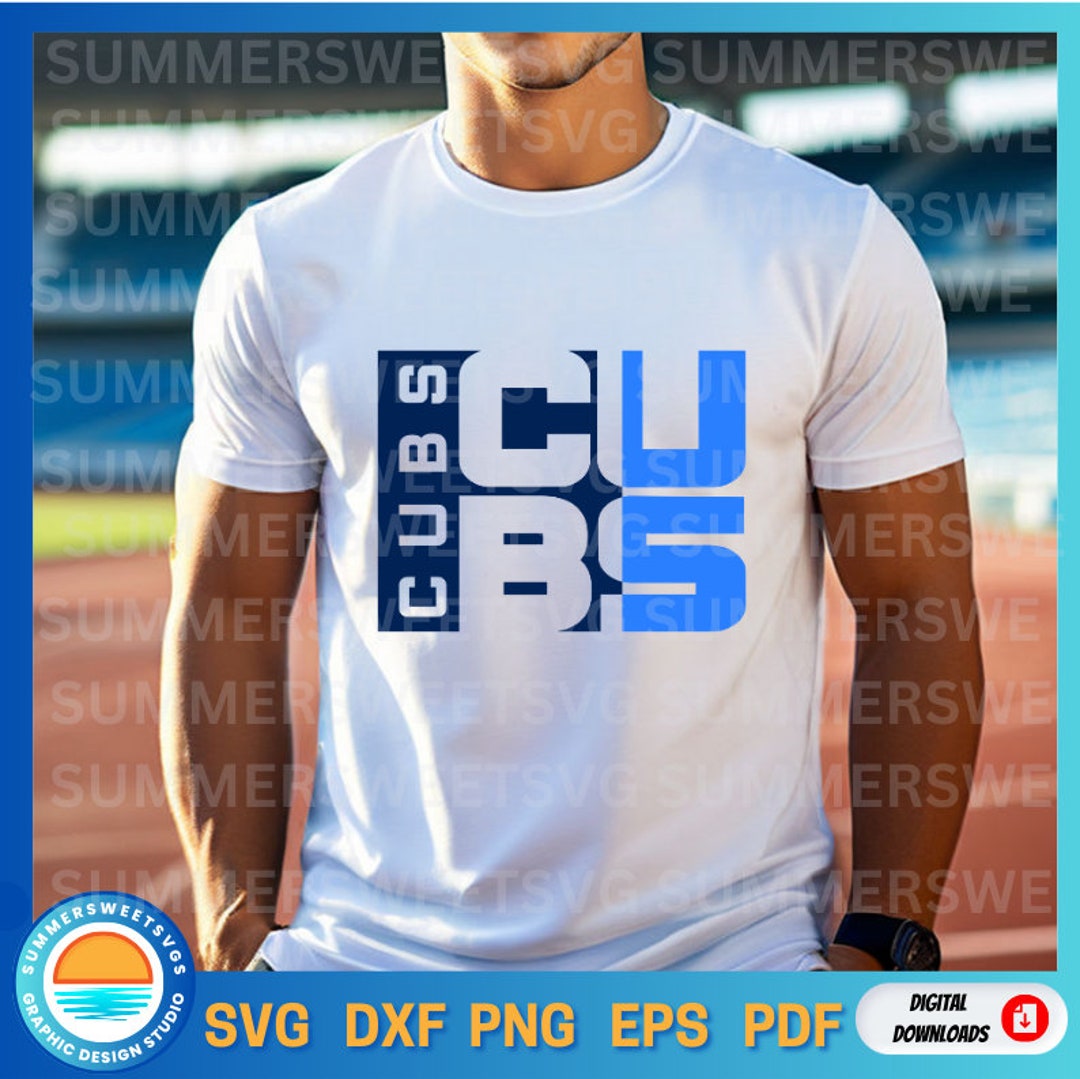 Cubs SVG, Team Spirit, Cheer Design, Svg, Png, Pdf, Dxf, Files for ...