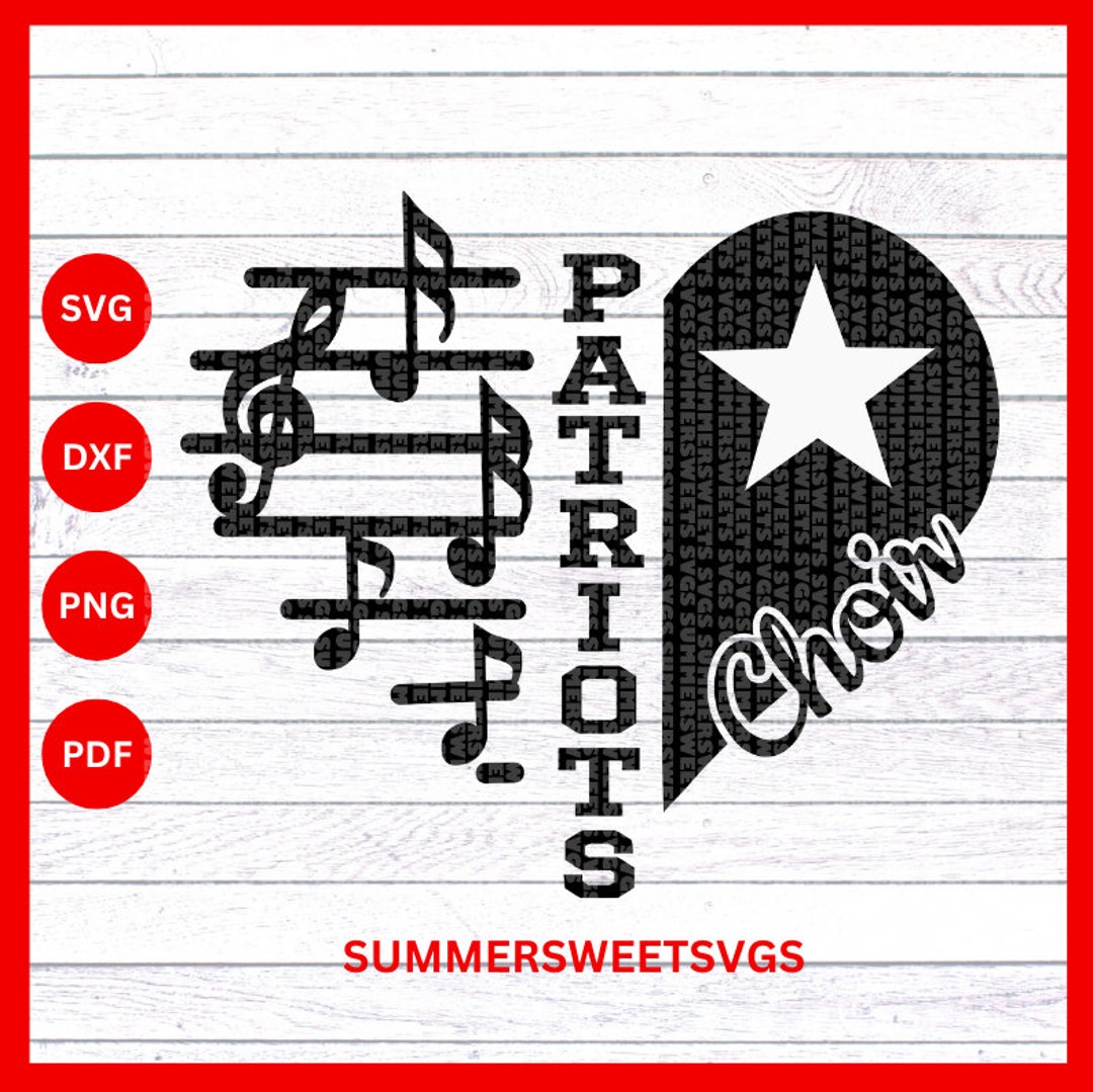 Choir Svg Png Dxf Music Student Orchestra Heart Design - Etsy