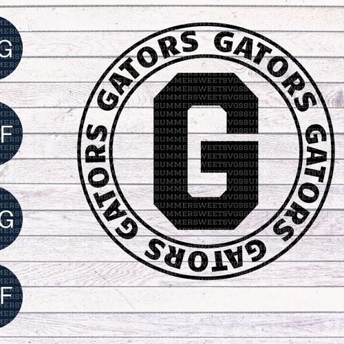 Gators Svg School Pride Printable Letter G Cheer Sublimation - Etsy