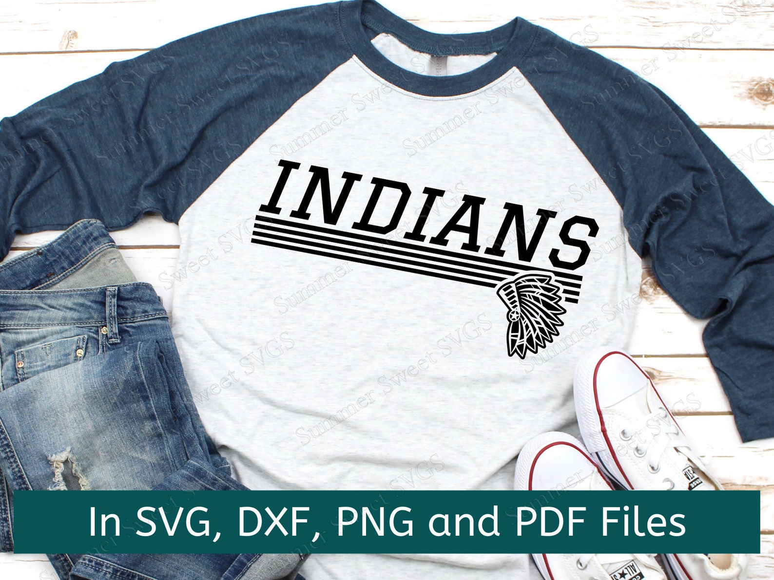 Indians Svg School Pride School Spirit Monogram Svg Boys - Etsy