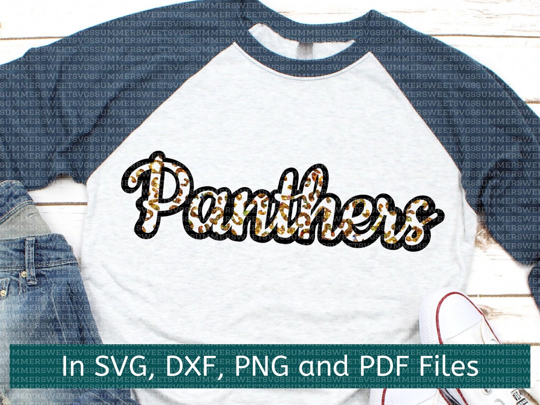 Panteras svg, pantera svg, pantera png, panteras png, estampado de ...