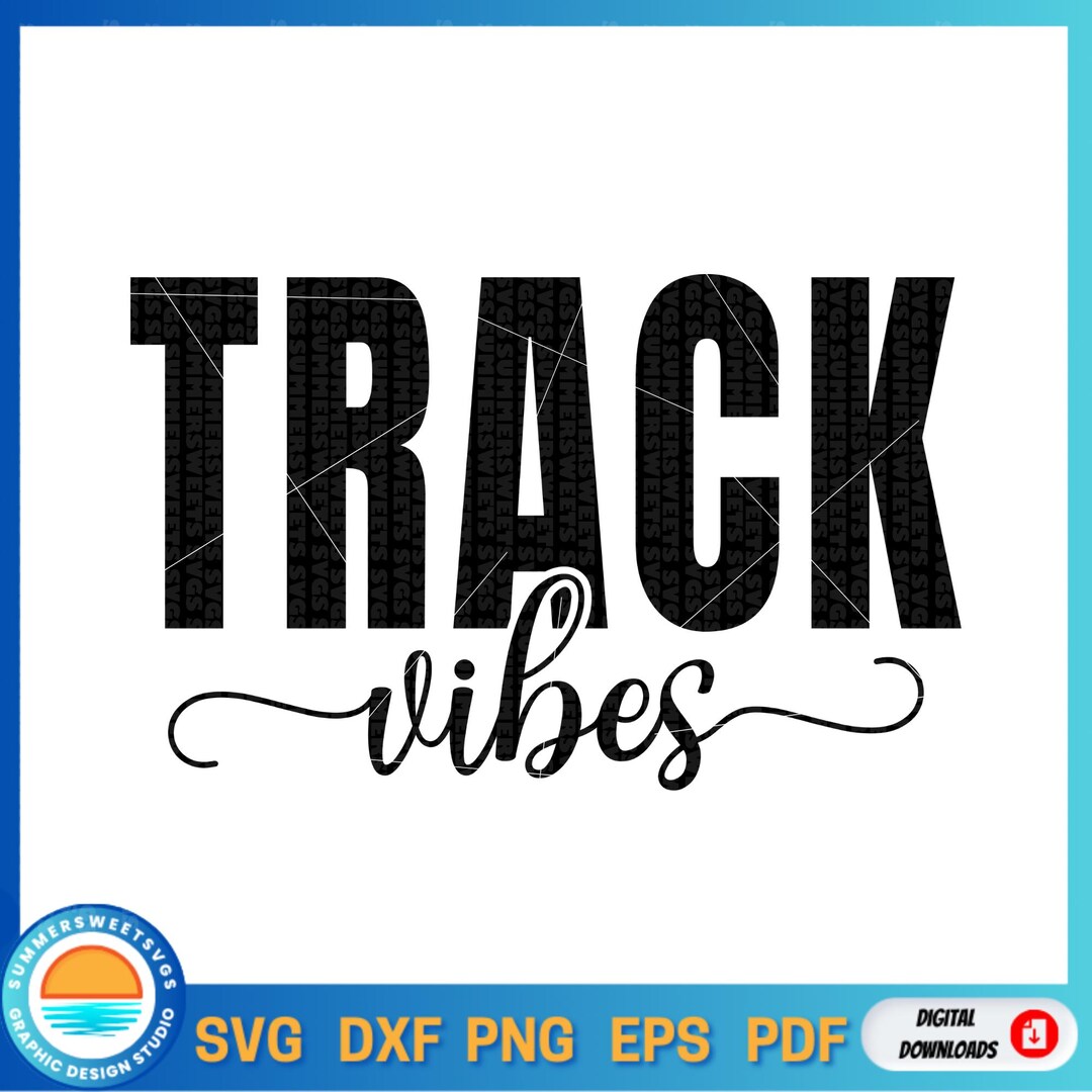 Track Vibes SVG, Track and Field Svg, Track Svg, Track Mom Svg, Team ...
