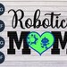 ROBOTICS Mom SVG, Robotics, Robotics Shirt Svg, Robotics Club, Cricut ...