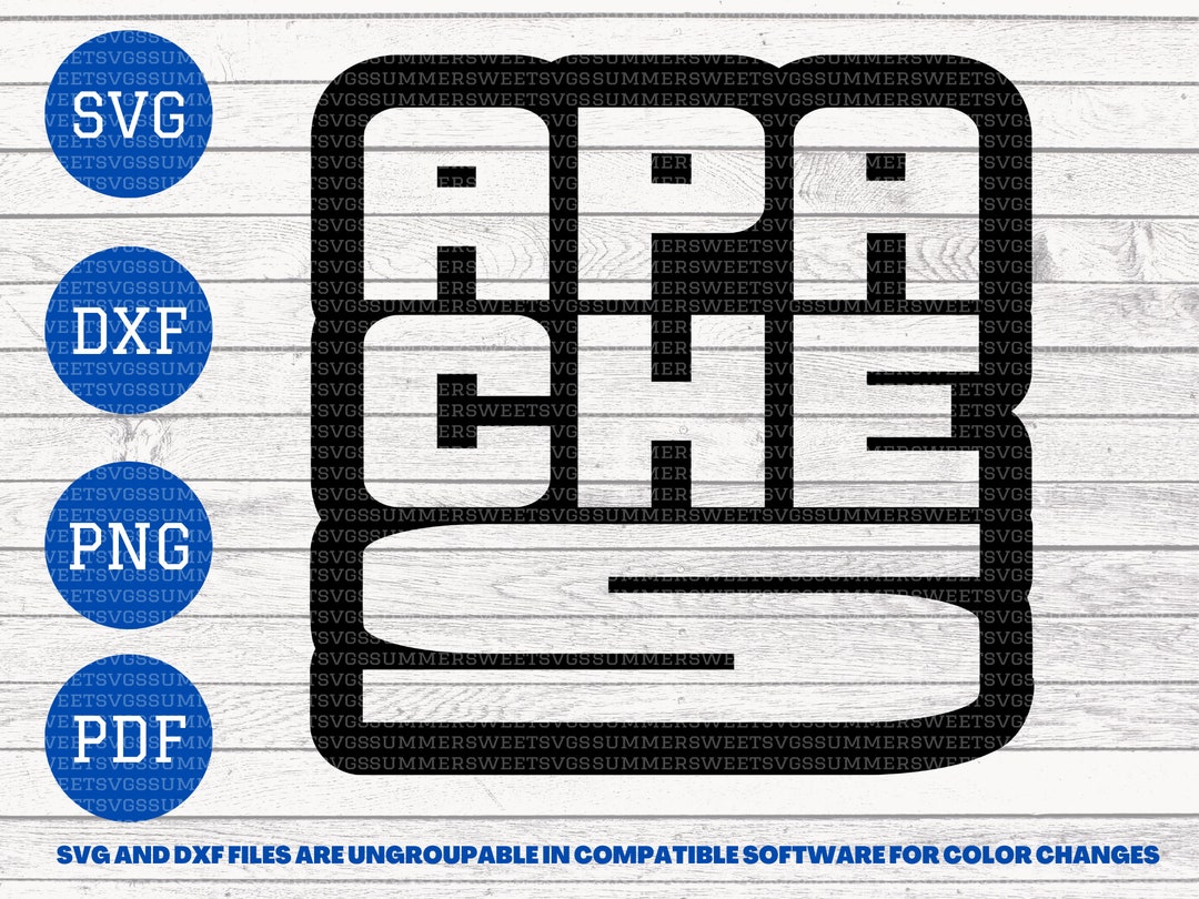 Apaches SVG Team Spirit Svg Pride Shirt Svg Cheerleader - Etsy