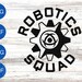ROBOTICS SVG Robotics Team Robotics Squad Shirt Svg - Etsy