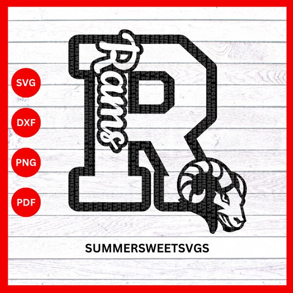 Rams Svg - Etsy