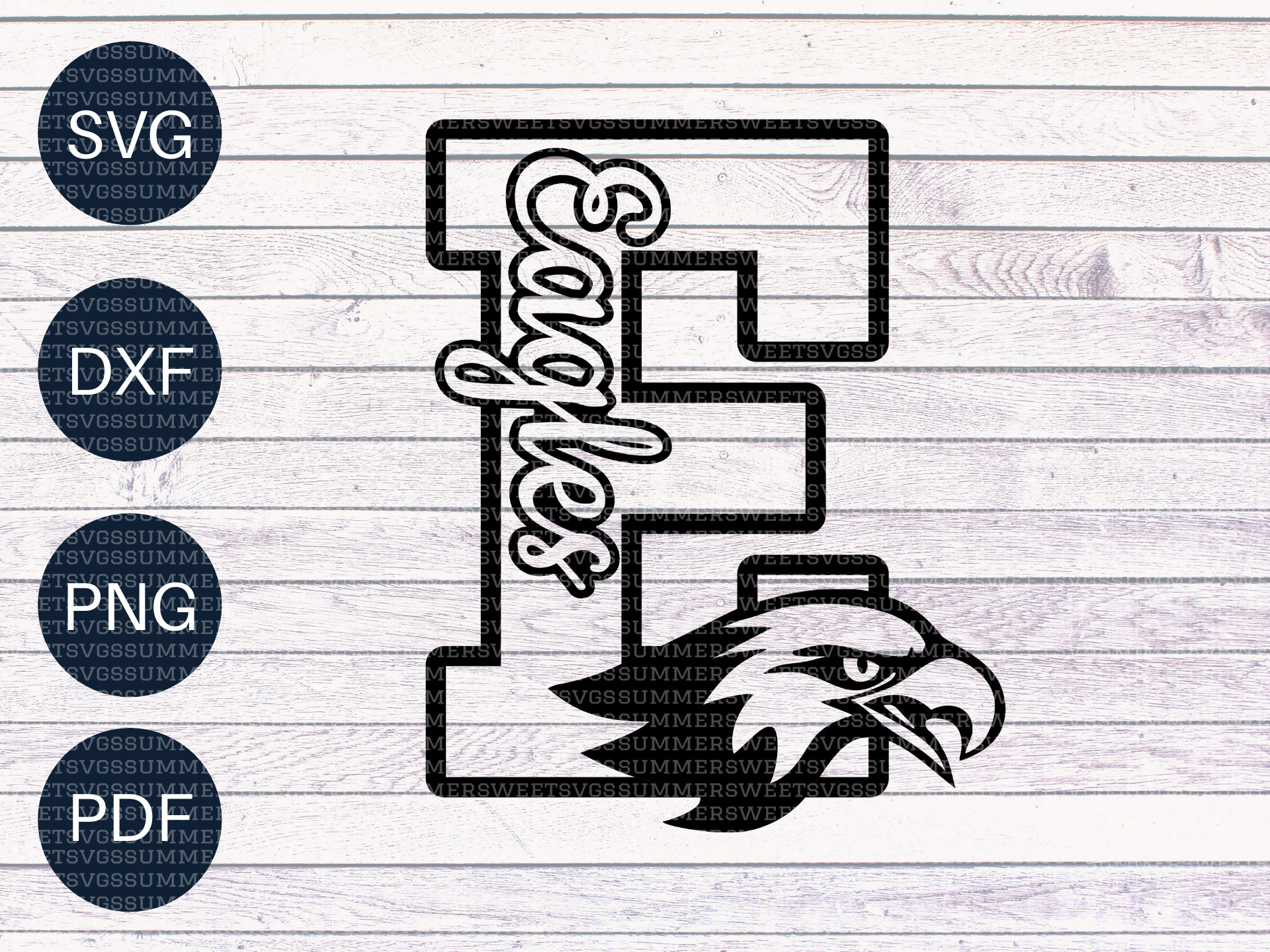 Eagle Svg Png Sublimation Printable Eagles Cheer Letter Design - Etsy