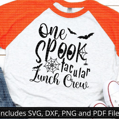Halloween Lunch Crew SVG Lunch Lady Svg School Staff Shirt - Etsy