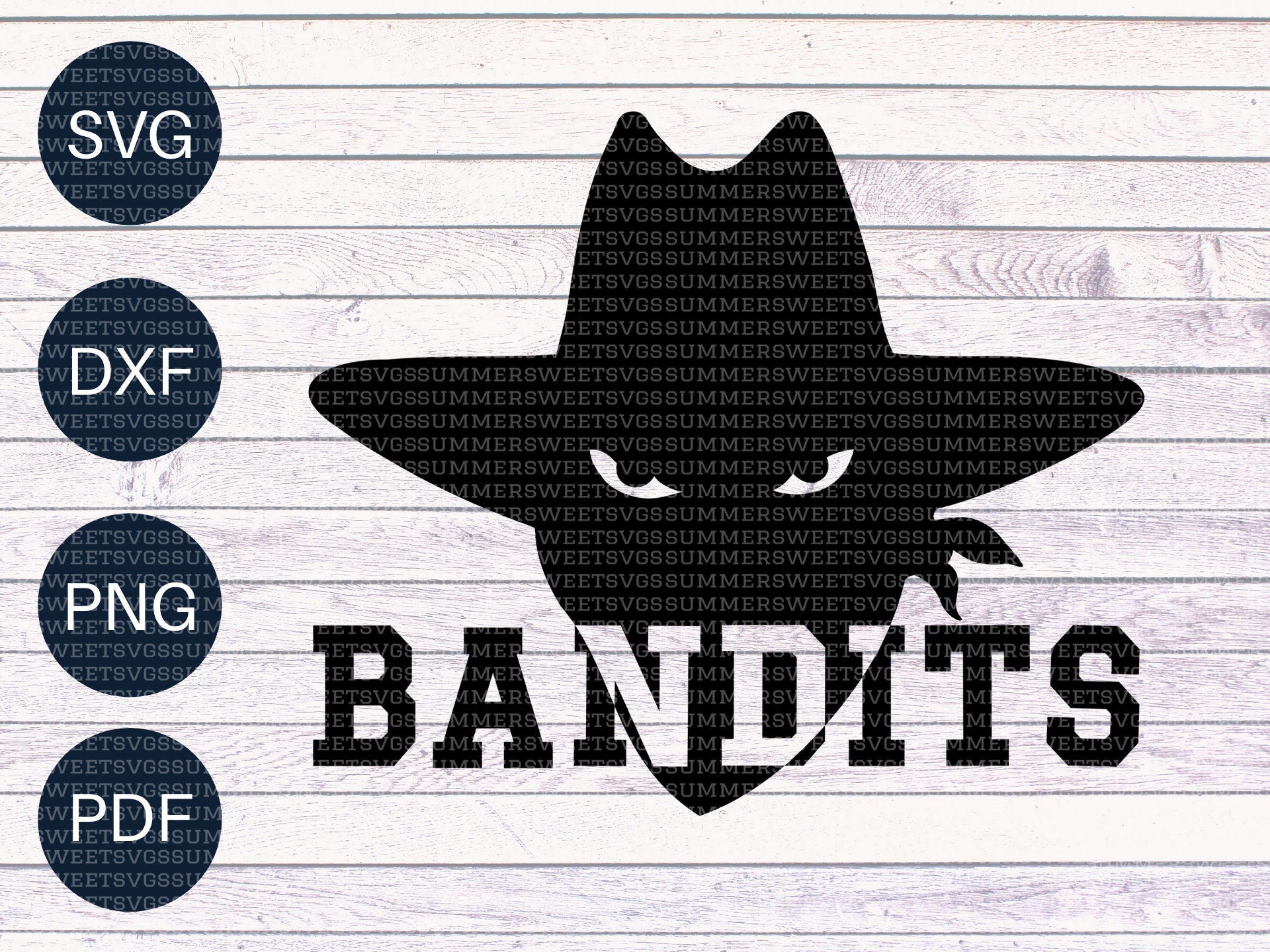 Bandits Mascots Svg - Etsy Singapore
