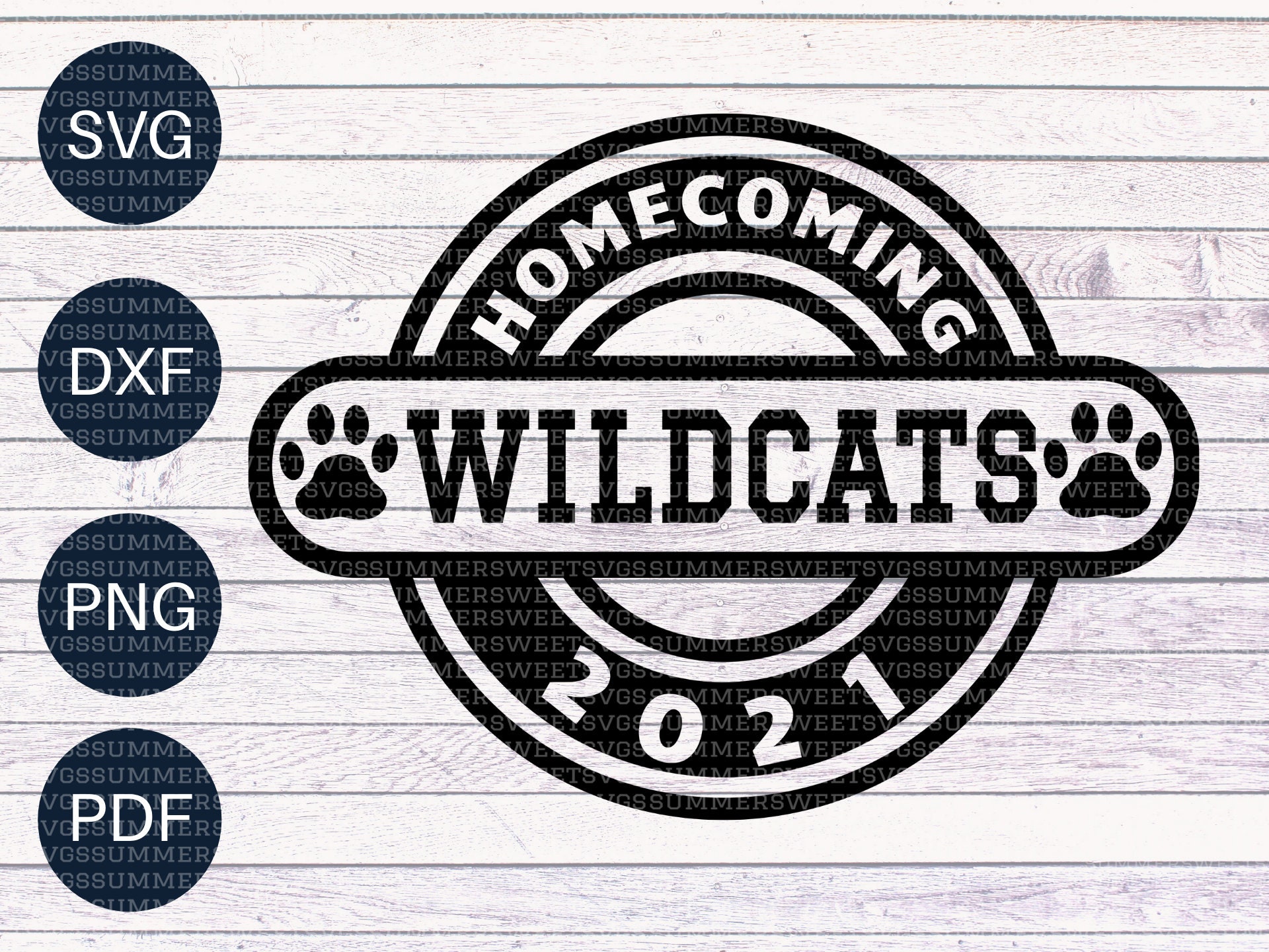 Wildcat Homecoming 2021 Cut File for Circut or Silhouette - Etsy