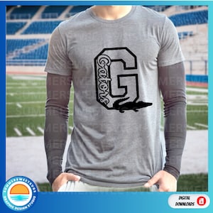 Gator Svg Dxf Png School Pride Letter G Design Gators Cricut Cut File ...
