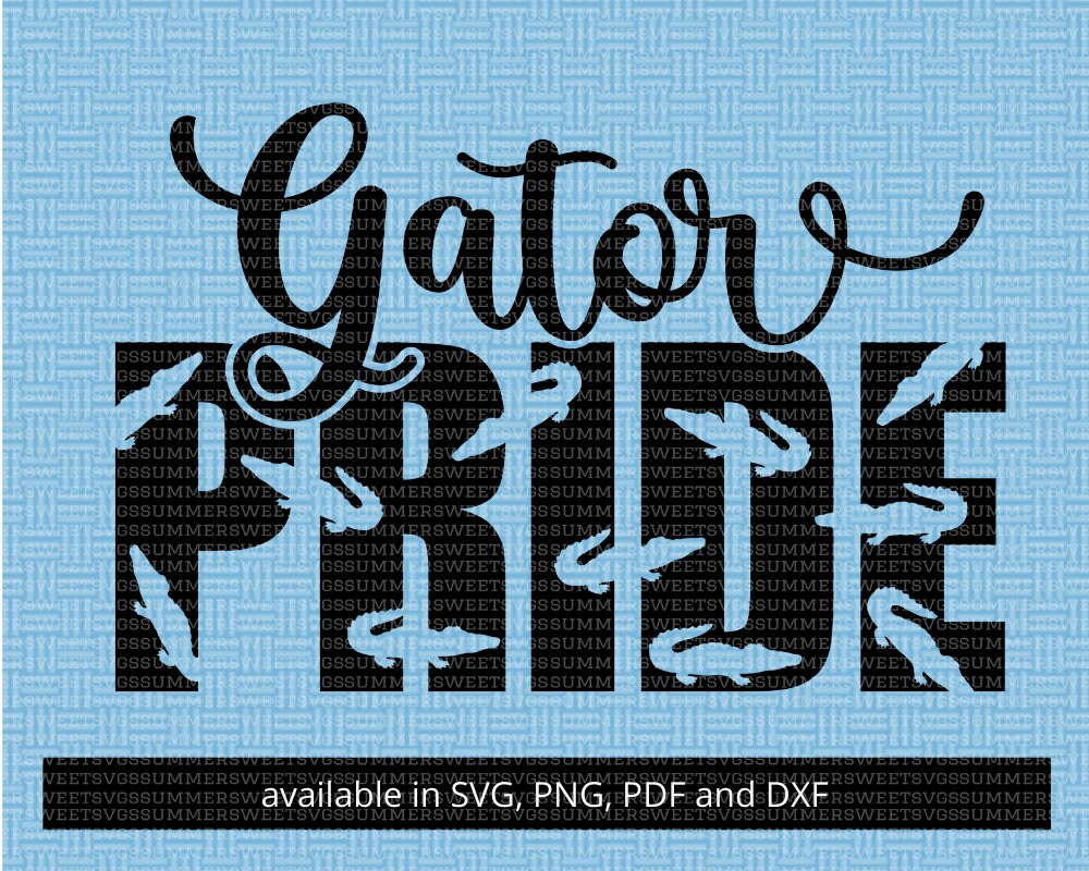 Gator Pride SVG Alligators Svg Gators Svg Pride Shirt Svg - Etsy
