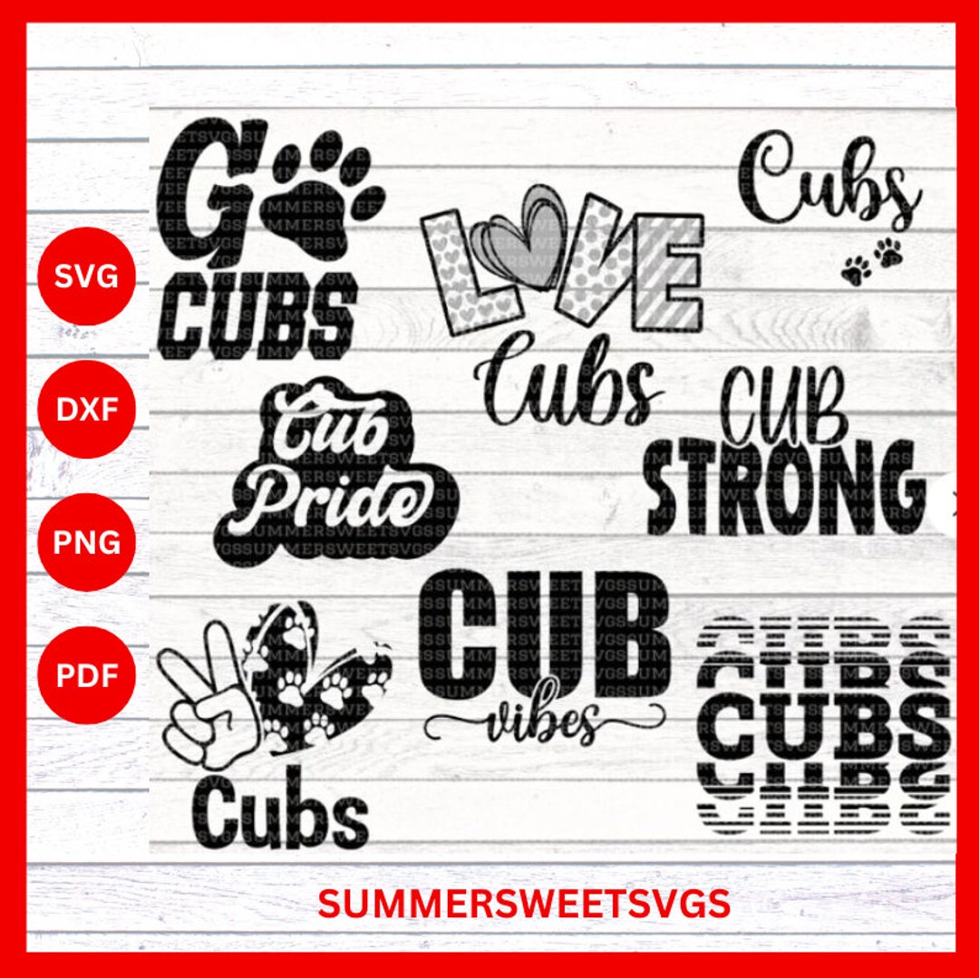 Paquete de cachorros svg cachorros SVG impresión de pata - Etsy México