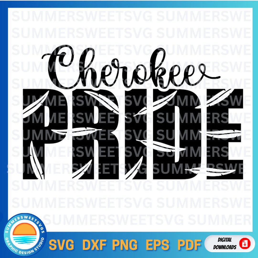 Cherokee Pride SVG, Team Spirit Svg, School Shirt Svg, Back to School ...