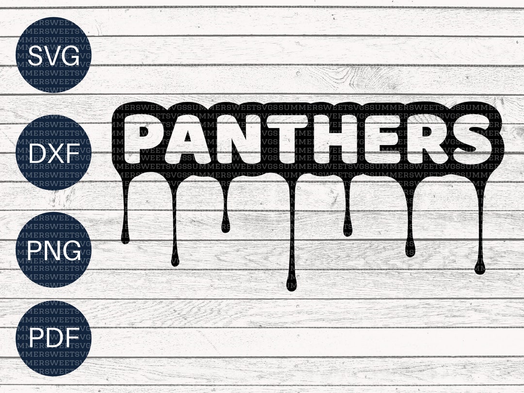 Panthers Svg School Pride SVG Monogram Svg Boys - Etsy