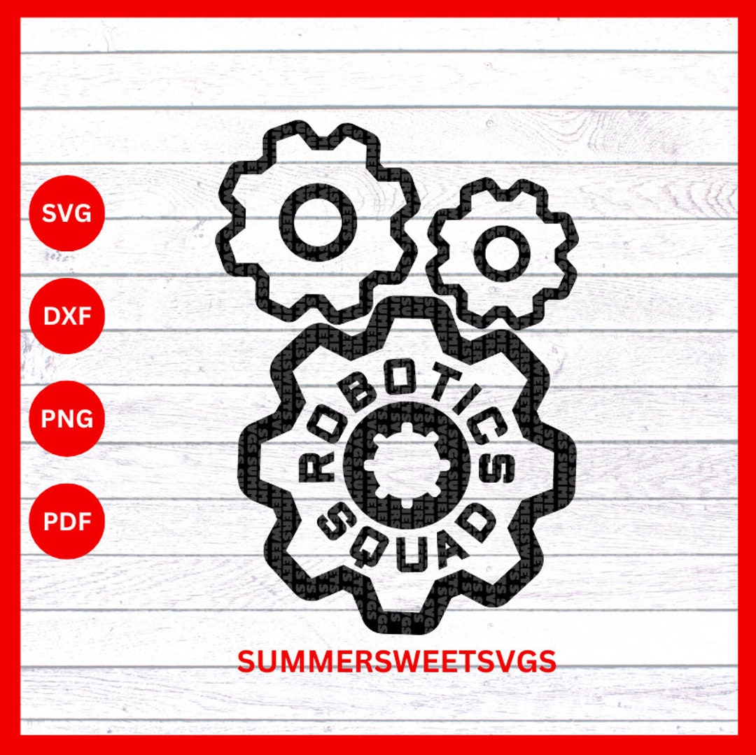 ROBOTICS SVG, Robotics Team, Robotics Squad Shirt Svg, Robotics Club ...