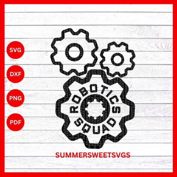 Robotics Gear Svg - Etsy