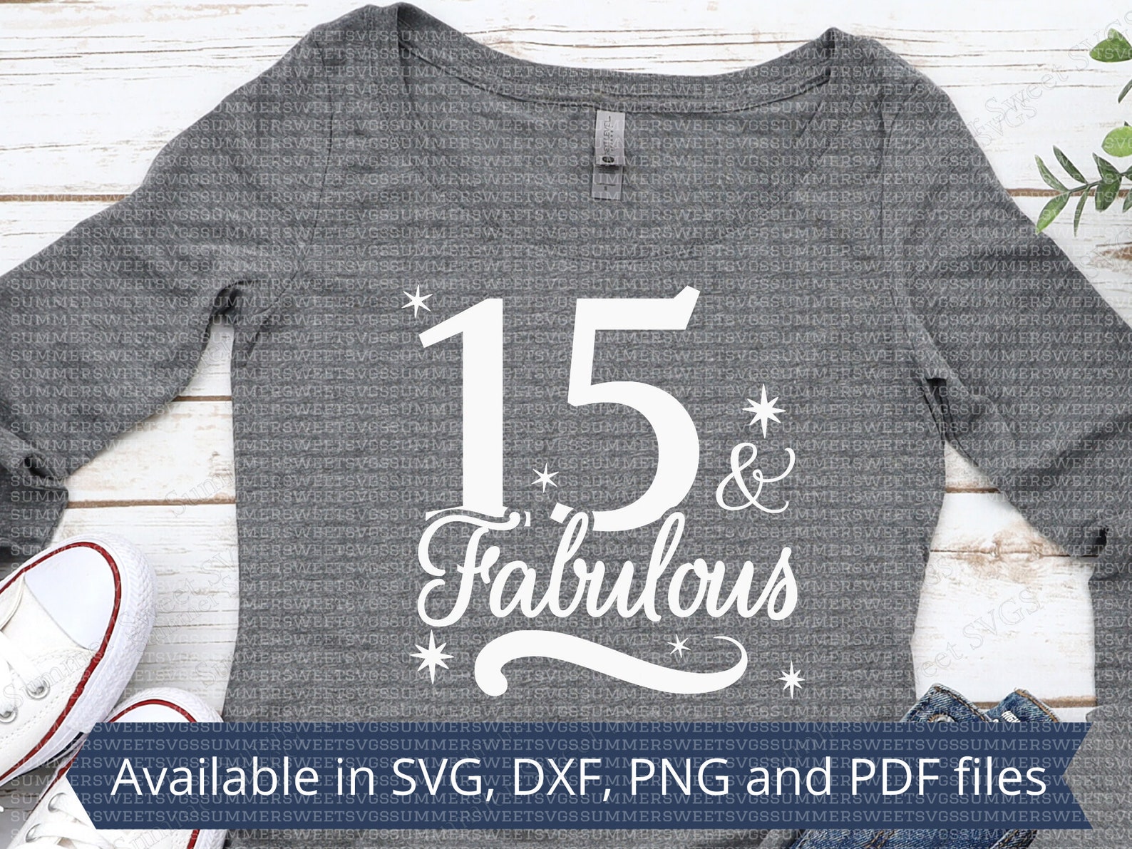 15th Birthday SVG 15 Years Old Girls Birthday Svg Happy - Etsy