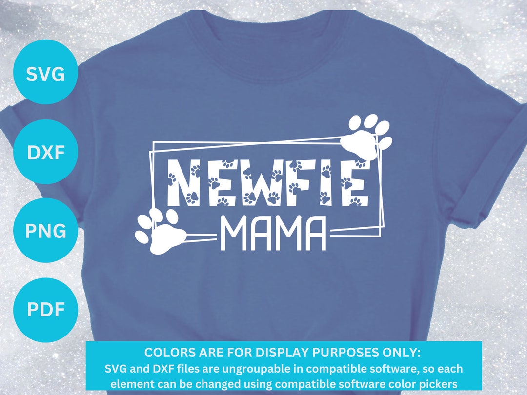 Newfoundland Dog Svg,paw Print Svg, Newfie Shirt Svg,shirt Design ...