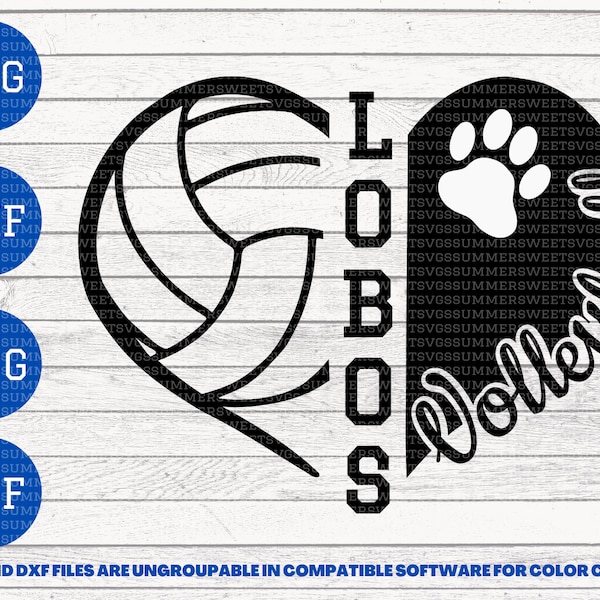 Lobos Logo Svg - Etsy