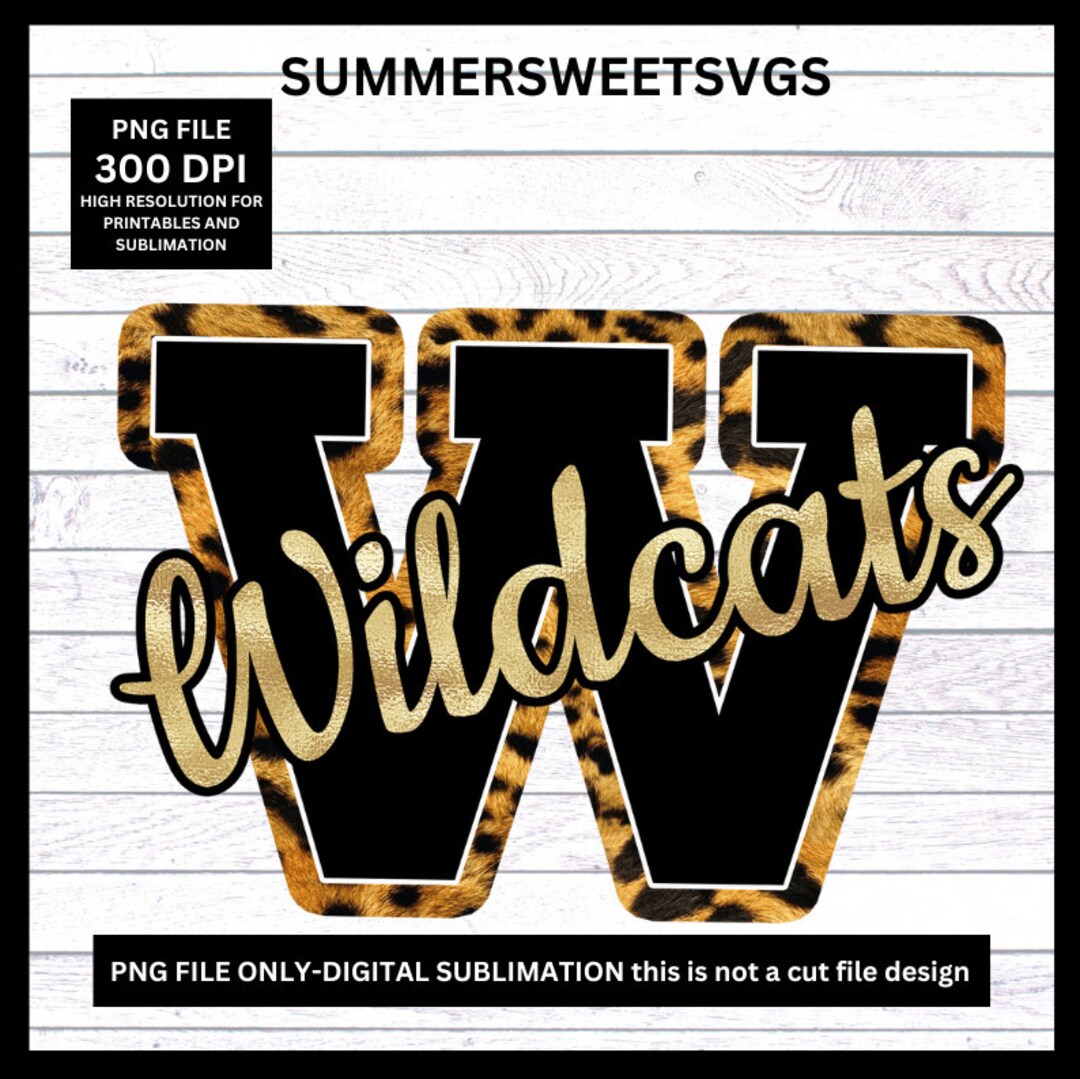 Wildcat Png File Wildcats Sublimation Design Wildcats With - Etsy