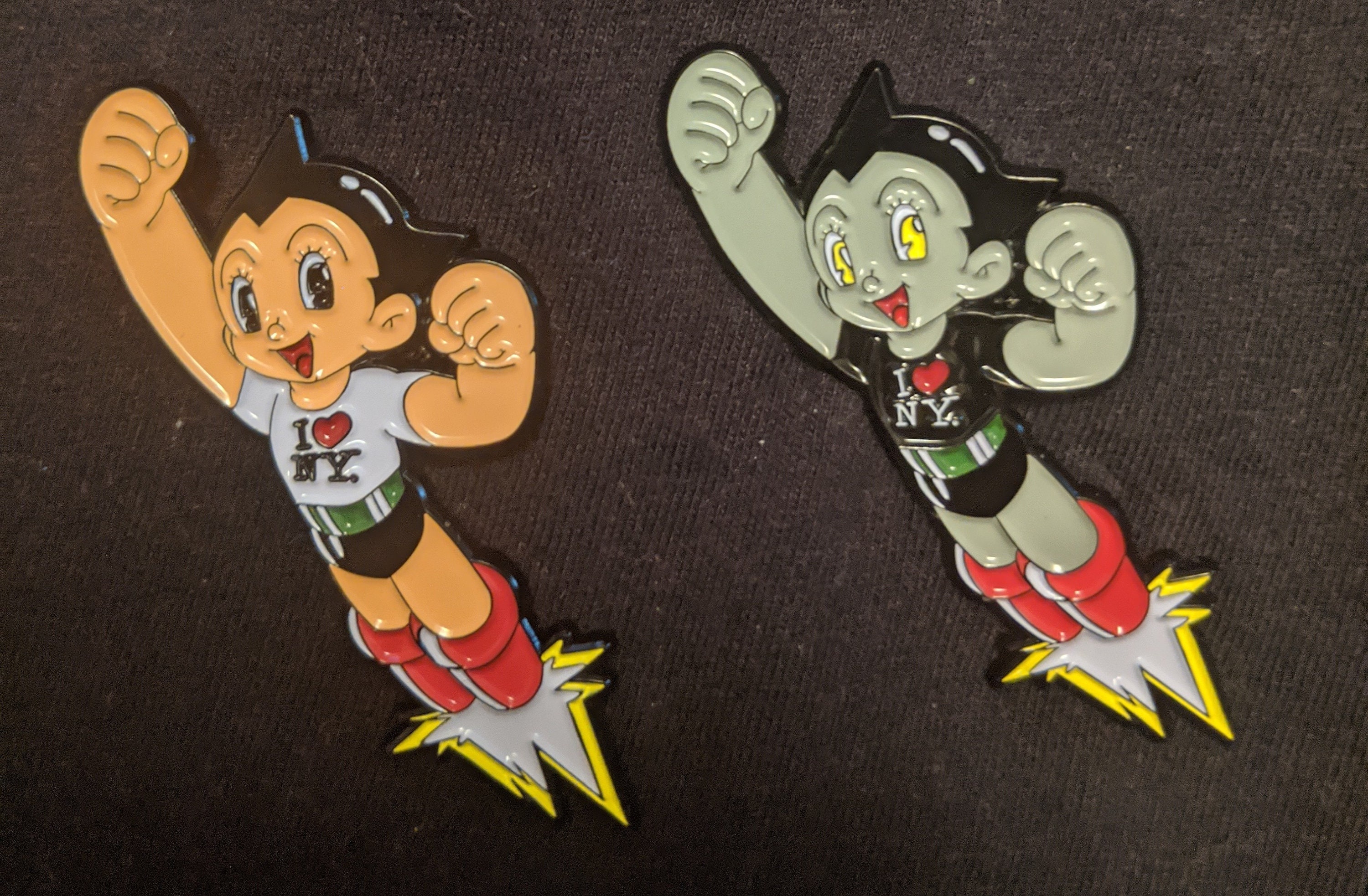 Astro Loves New York 2 Inch Soft Enamel Pin - Etsy
