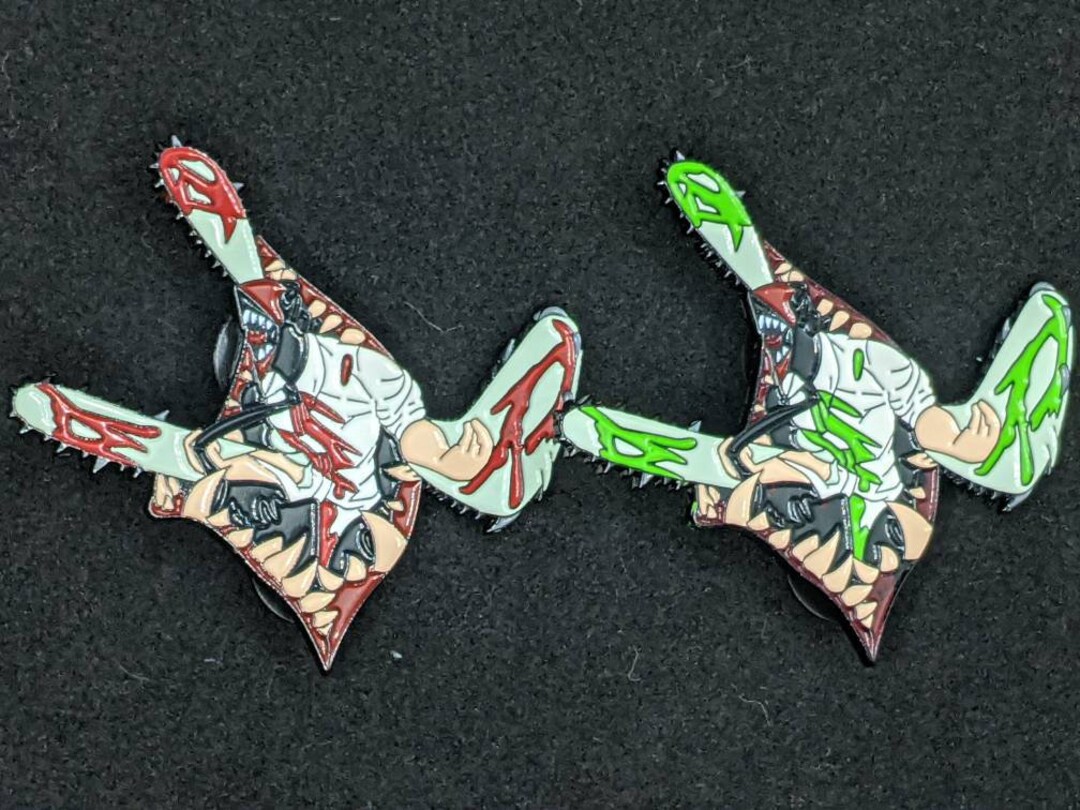 Saw Mouth Pin - Etsy