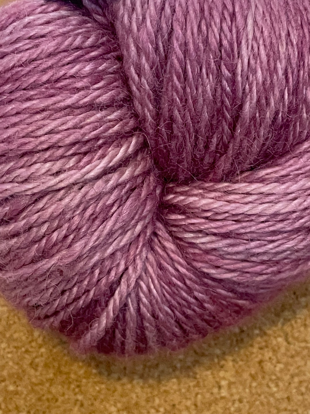 ROSE, Hand Dyed Alpaca Yarn Blended With 10% Merino, DK Weight, 190 Yds ...