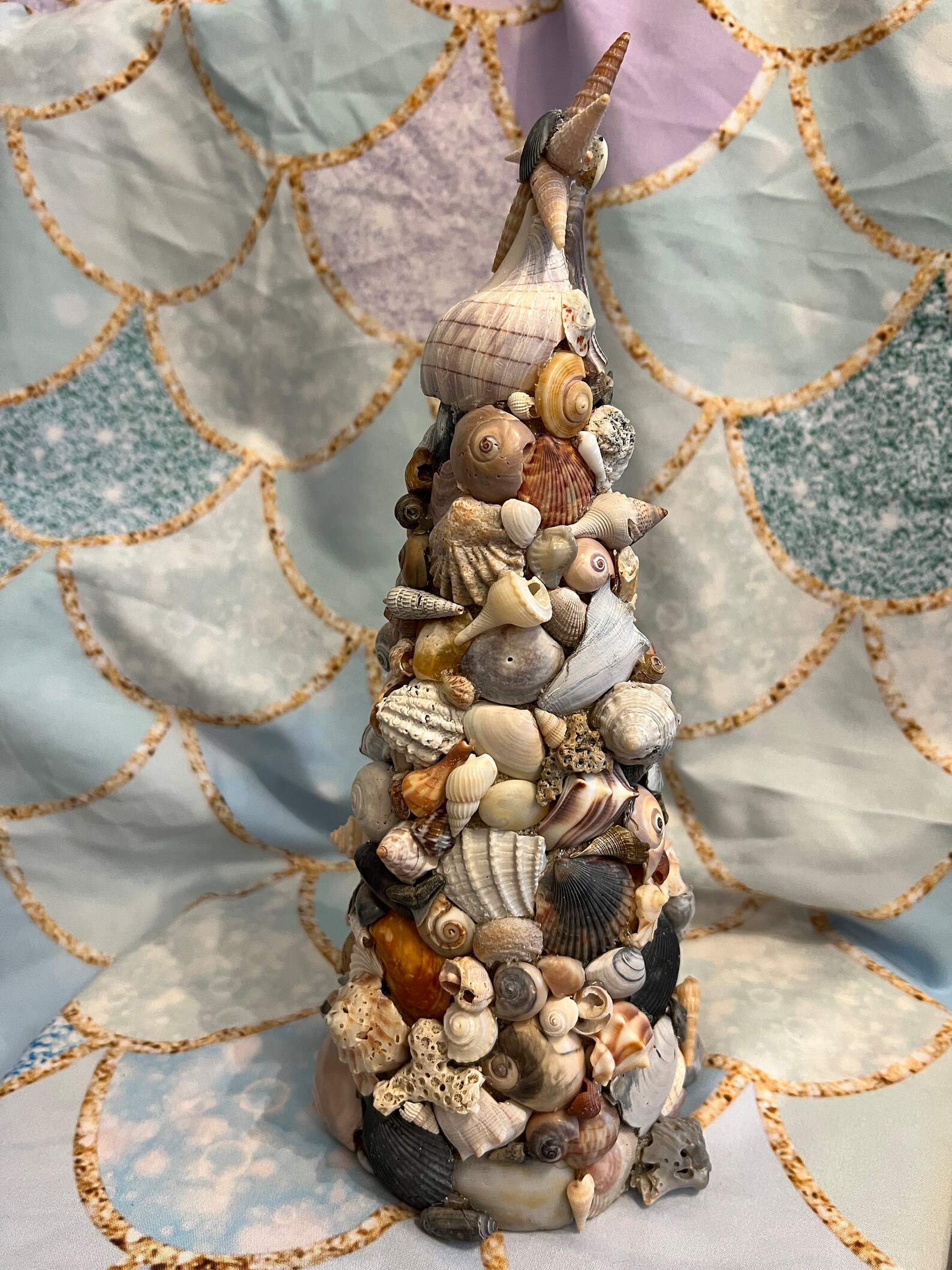 Seashell Tree, Sea Shell Tree, Shell Tree Display - Etsy