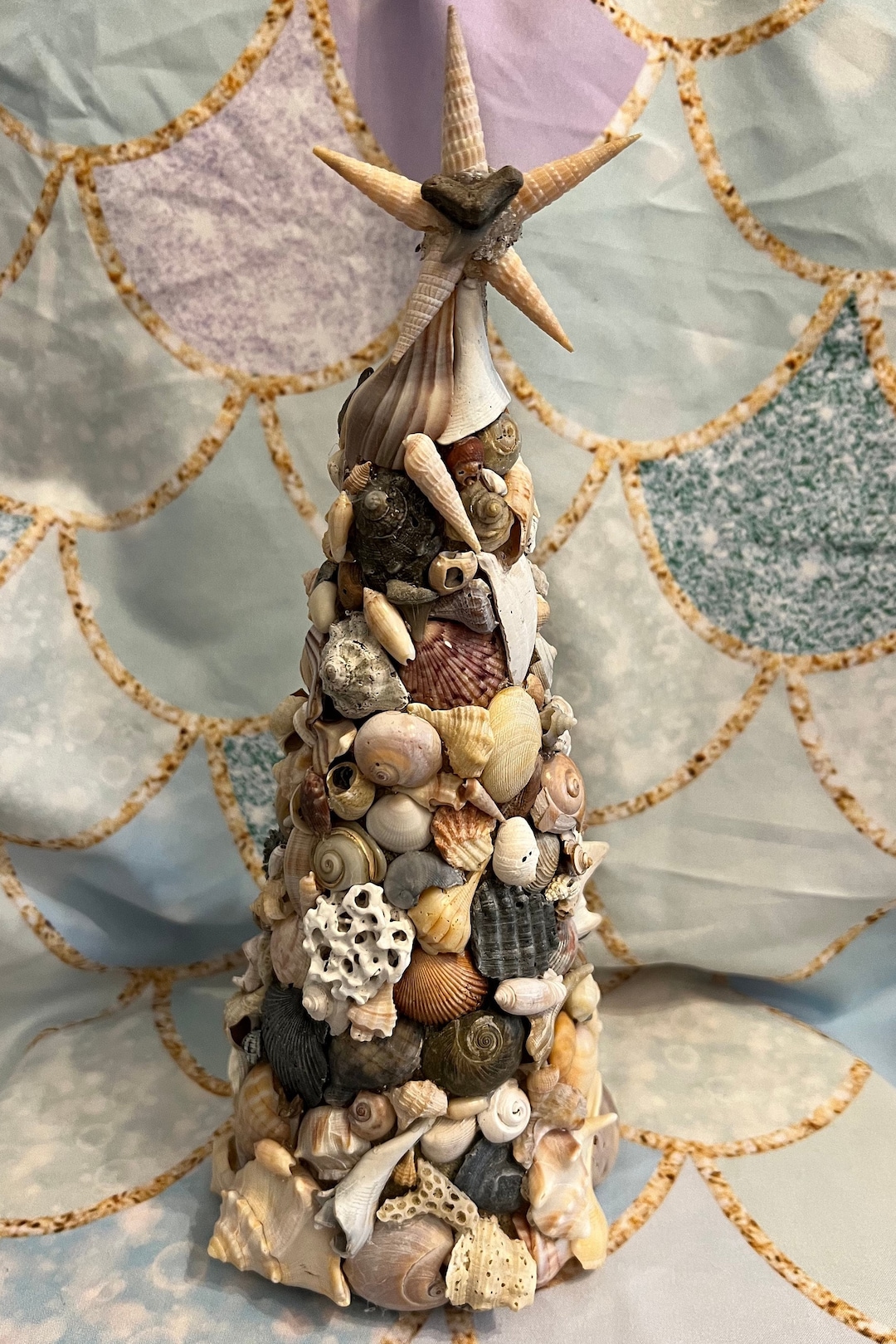 Seashell Tree, Sea Shell Tree, Shell Tree Display - Etsy