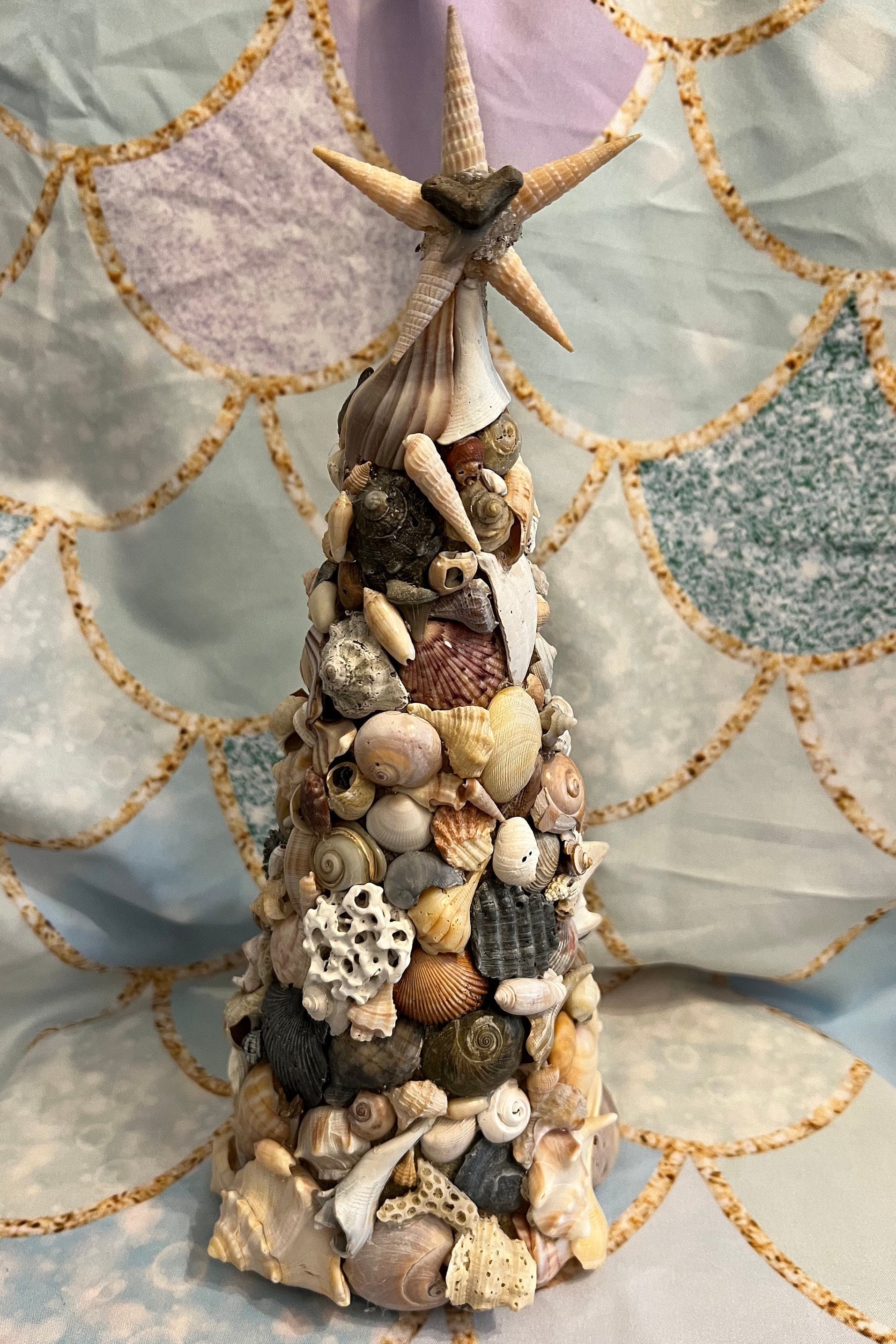 Seashell Tree, Sea Shell Tree, Shell Tree Display - Etsy