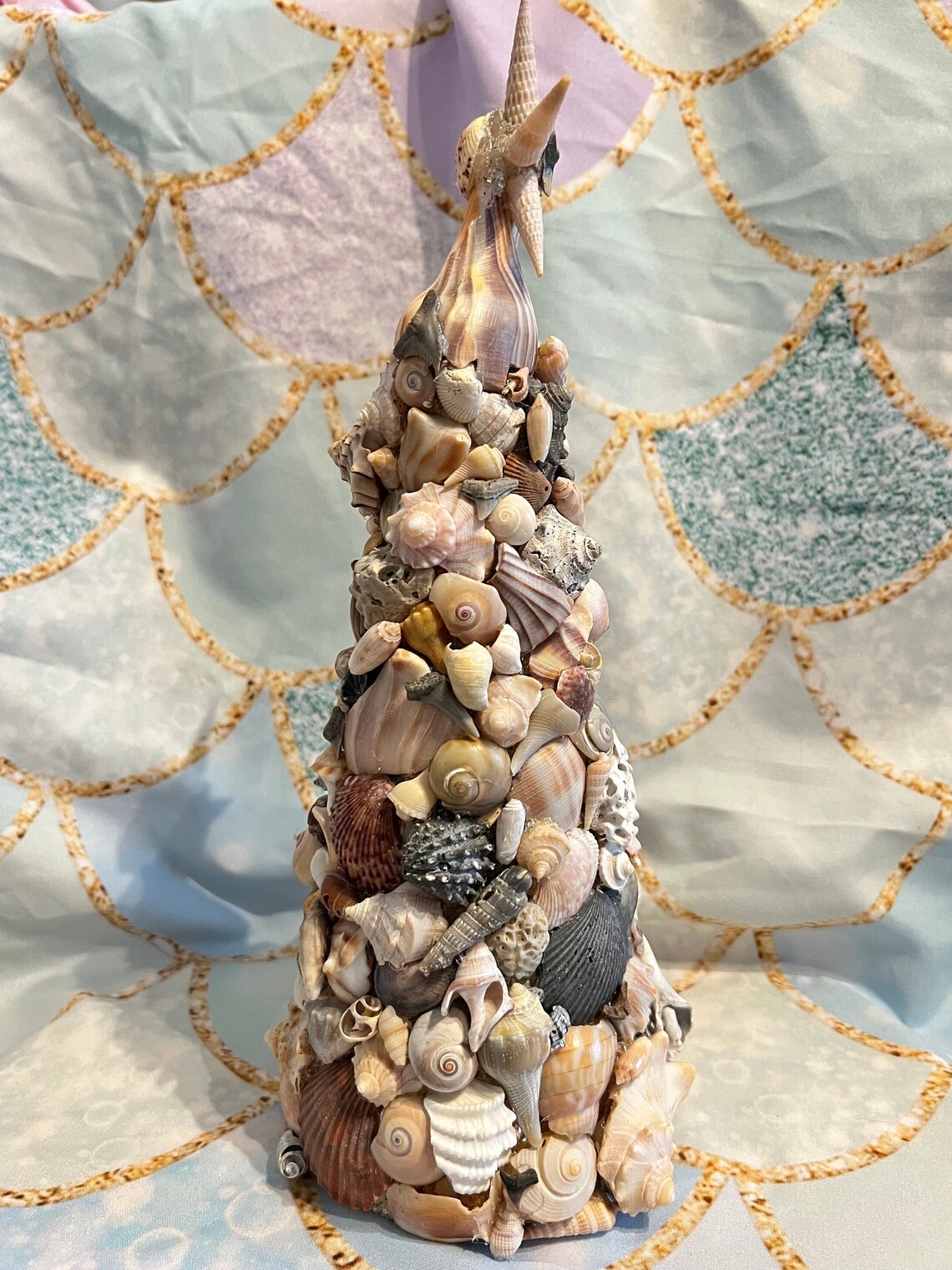 Seashell Tree, Sea Shell Tree, Shell Tree Display - Etsy