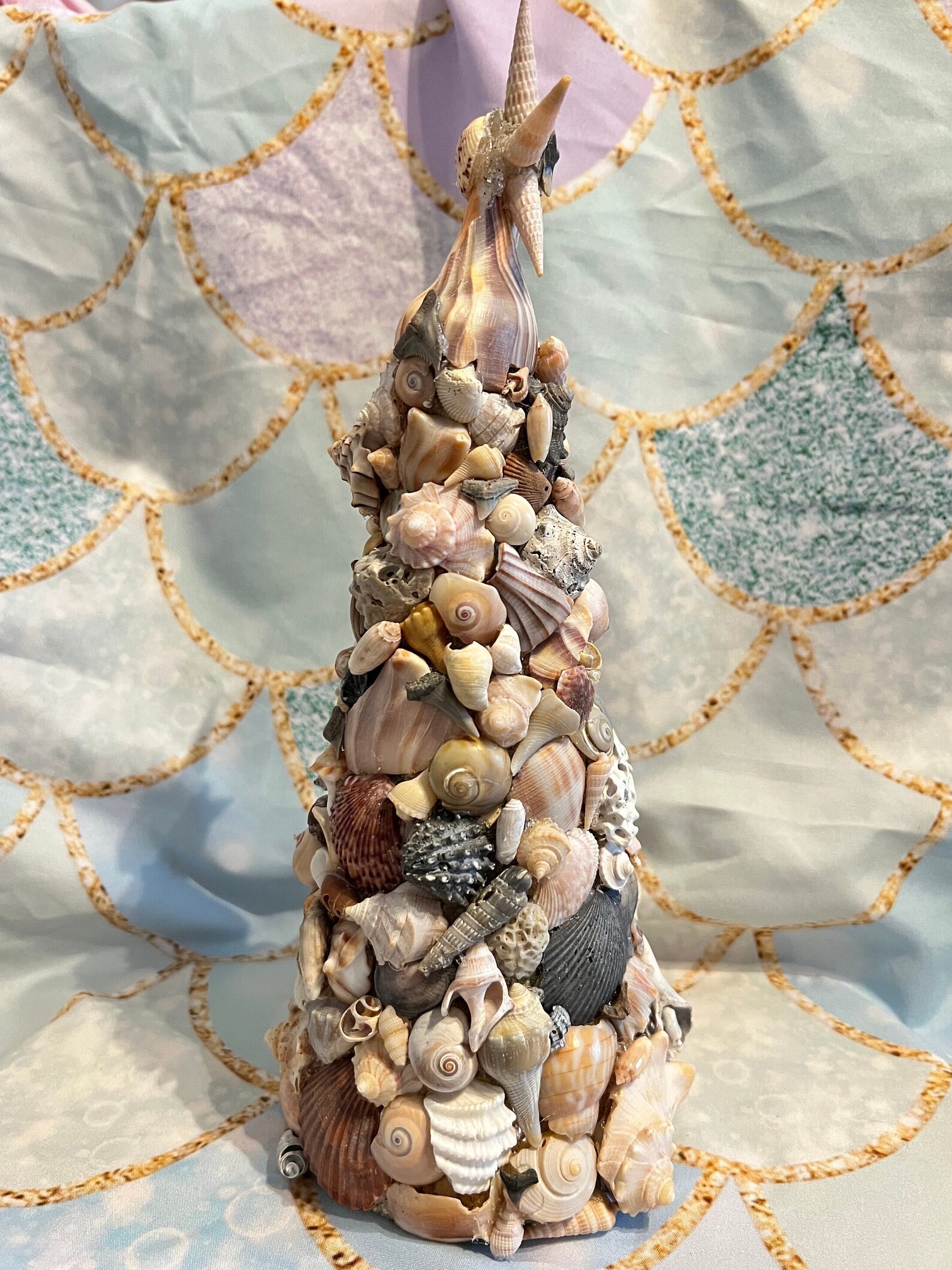 Seashell Tree, Sea Shell Tree, Shell Tree Display - Etsy