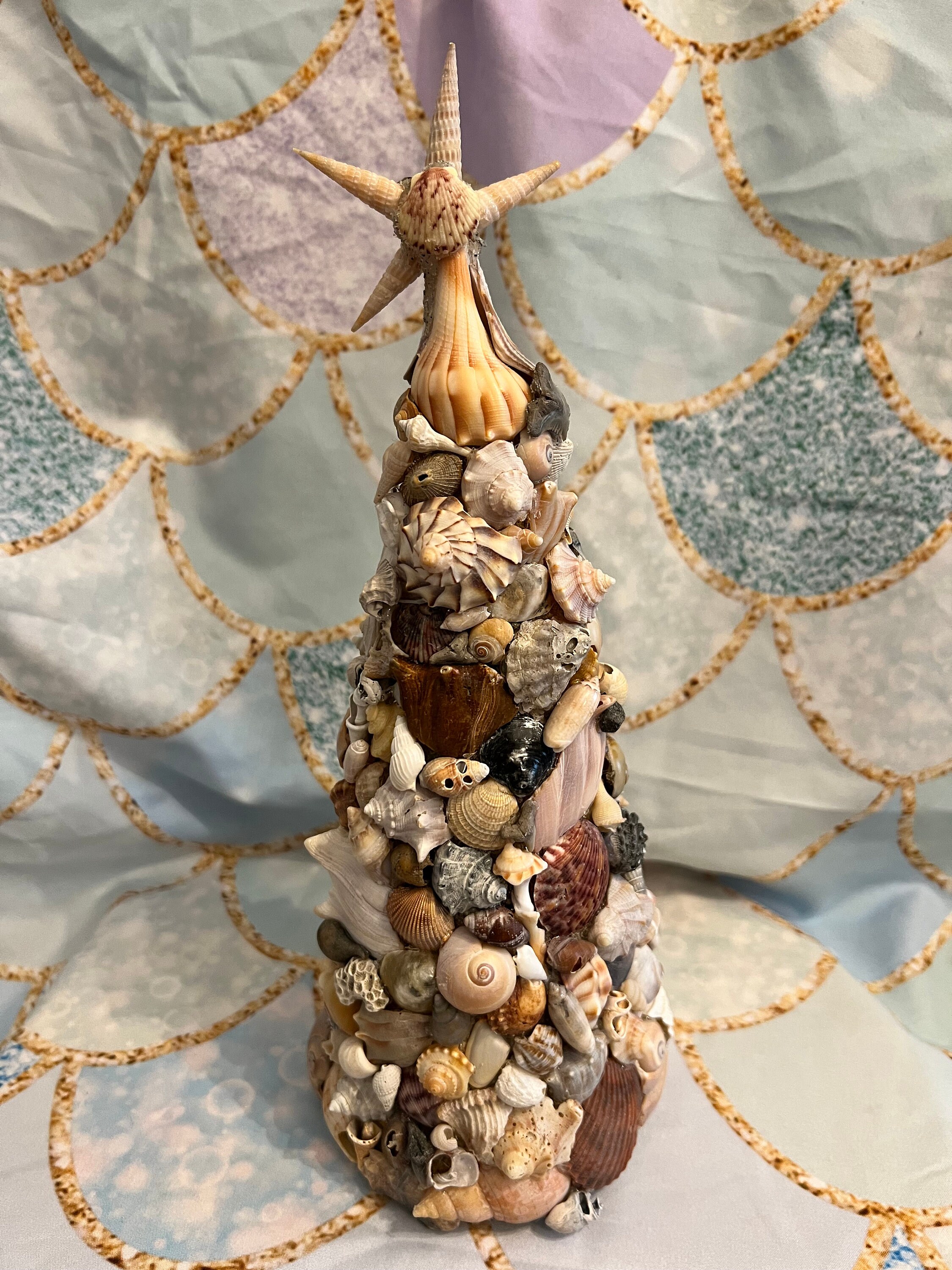 Seashell Tree, Sea Shell Tree, Shell Tree Display - Etsy