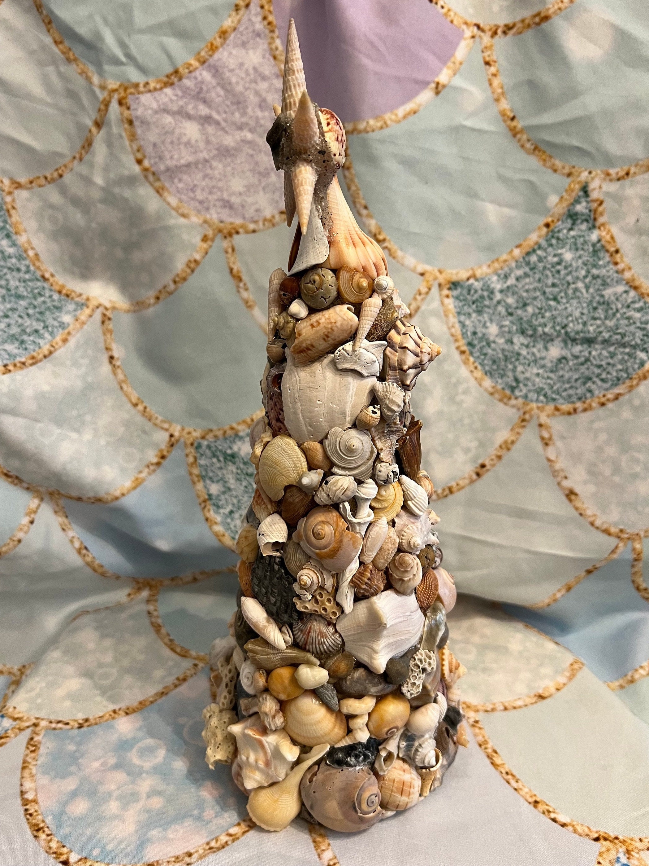 Seashell Tree, Sea Shell Tree, Shell Tree Display - Etsy