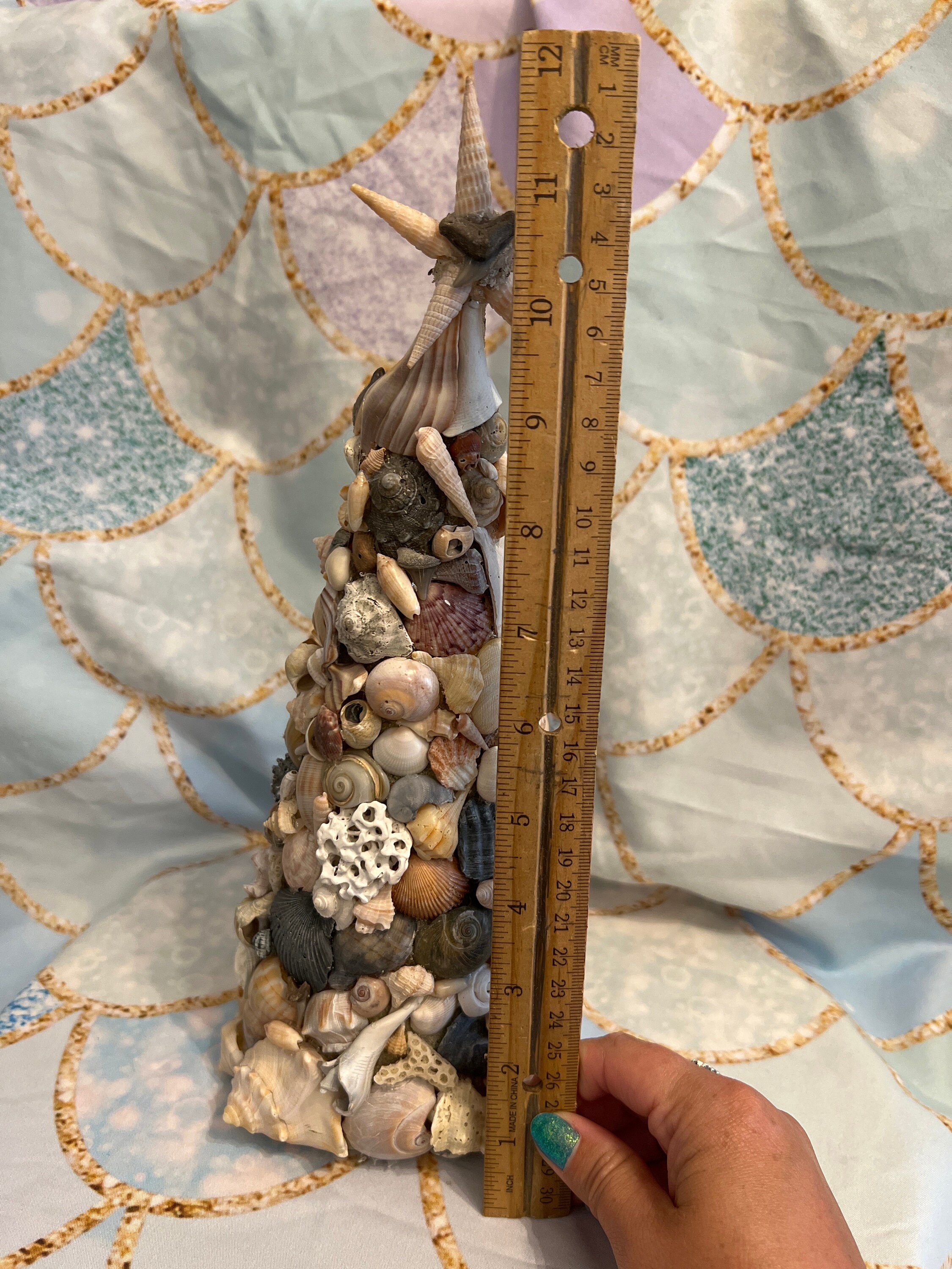 Seashell Tree, Sea Shell Tree, Shell Tree Display - Etsy