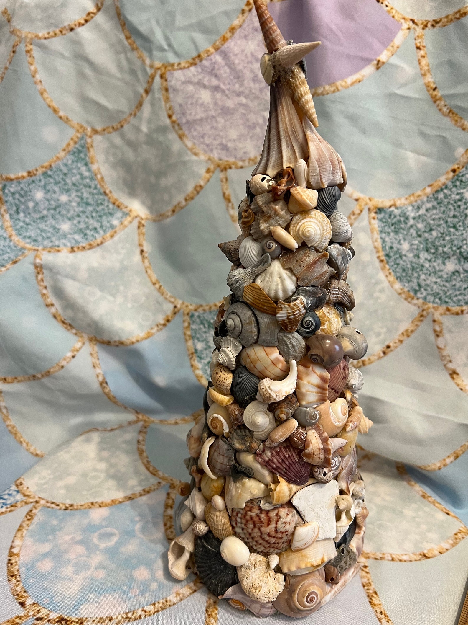 Seashell Tree, Sea Shell Tree, Shell Tree Display - Etsy