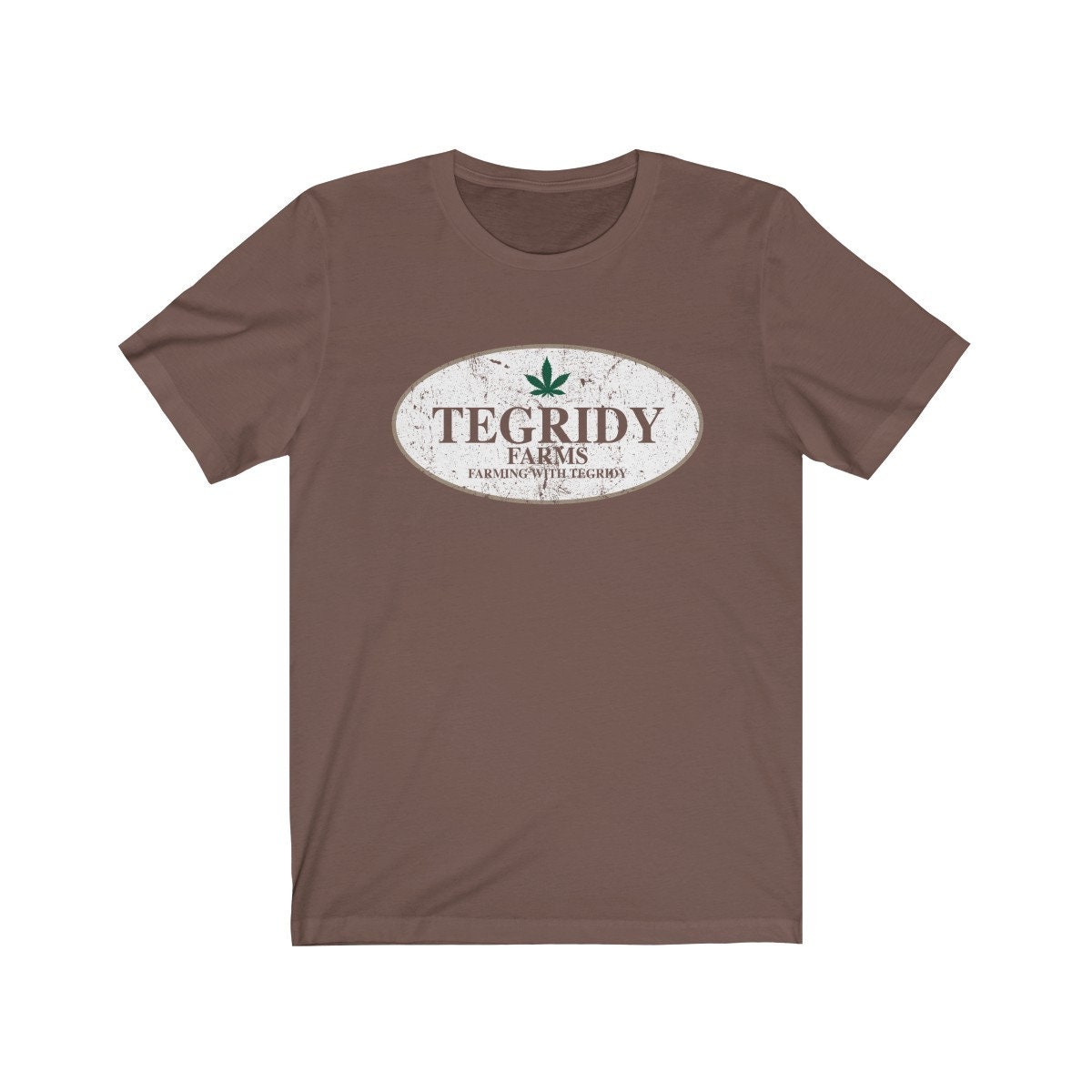 Tegridy Farms Farming With Tegridy T-shirt - Etsy