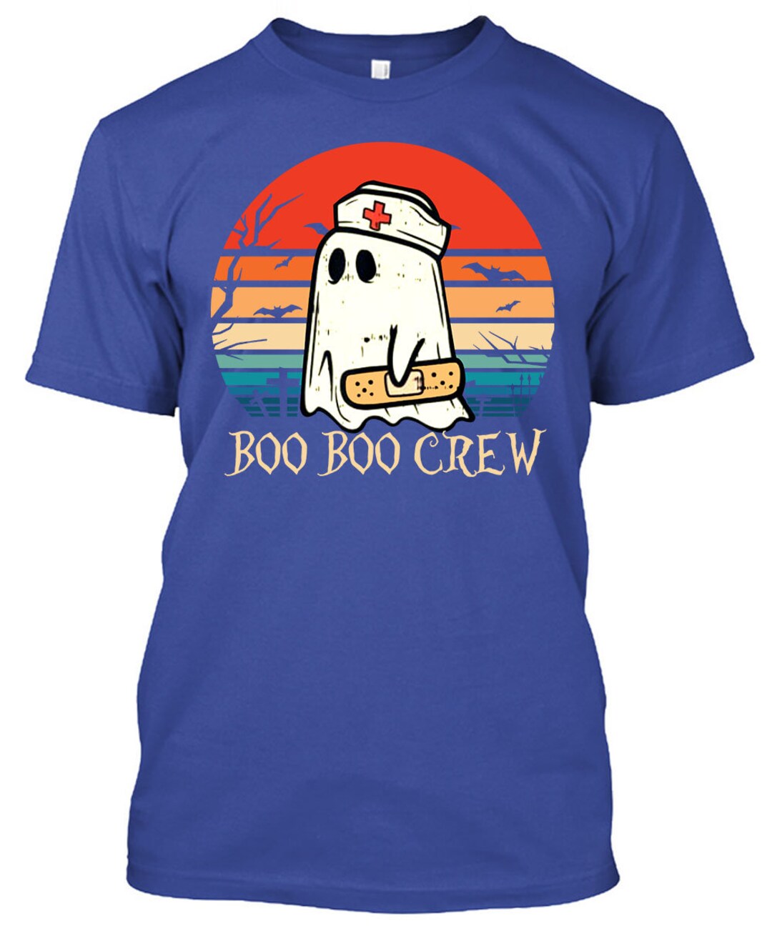 Boo Boo Crew Nurse Halloween Camisa para enfermeras RN LPN Ghost Shirt - Etsy España