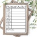 This Week's Schedule SVG | Weekly Planner Printable | Command Center ...