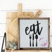 Eat SVG | Kitchen Cut File | Eat Sign With Utensils - Digital Download ...