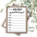 Printable Weekly Menu Menu Board Meal Planning Board - Etsy