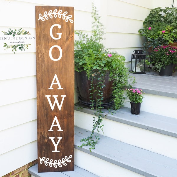 Go Away Sign - Etsy