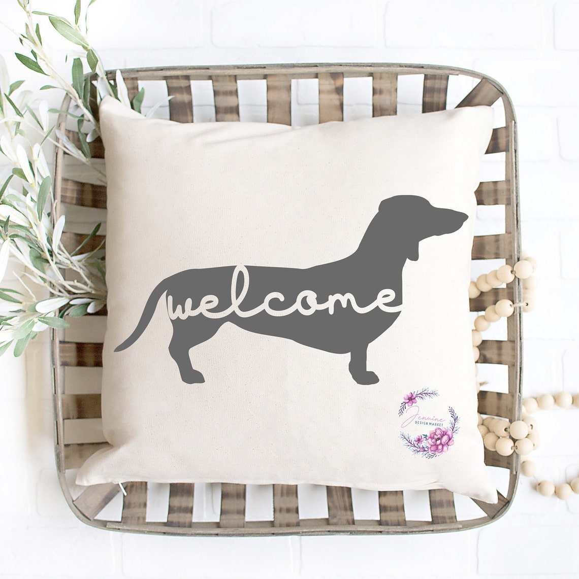 Dachshund "welcome" SVG | Dog SVG | Doxie Printable - Etsy
