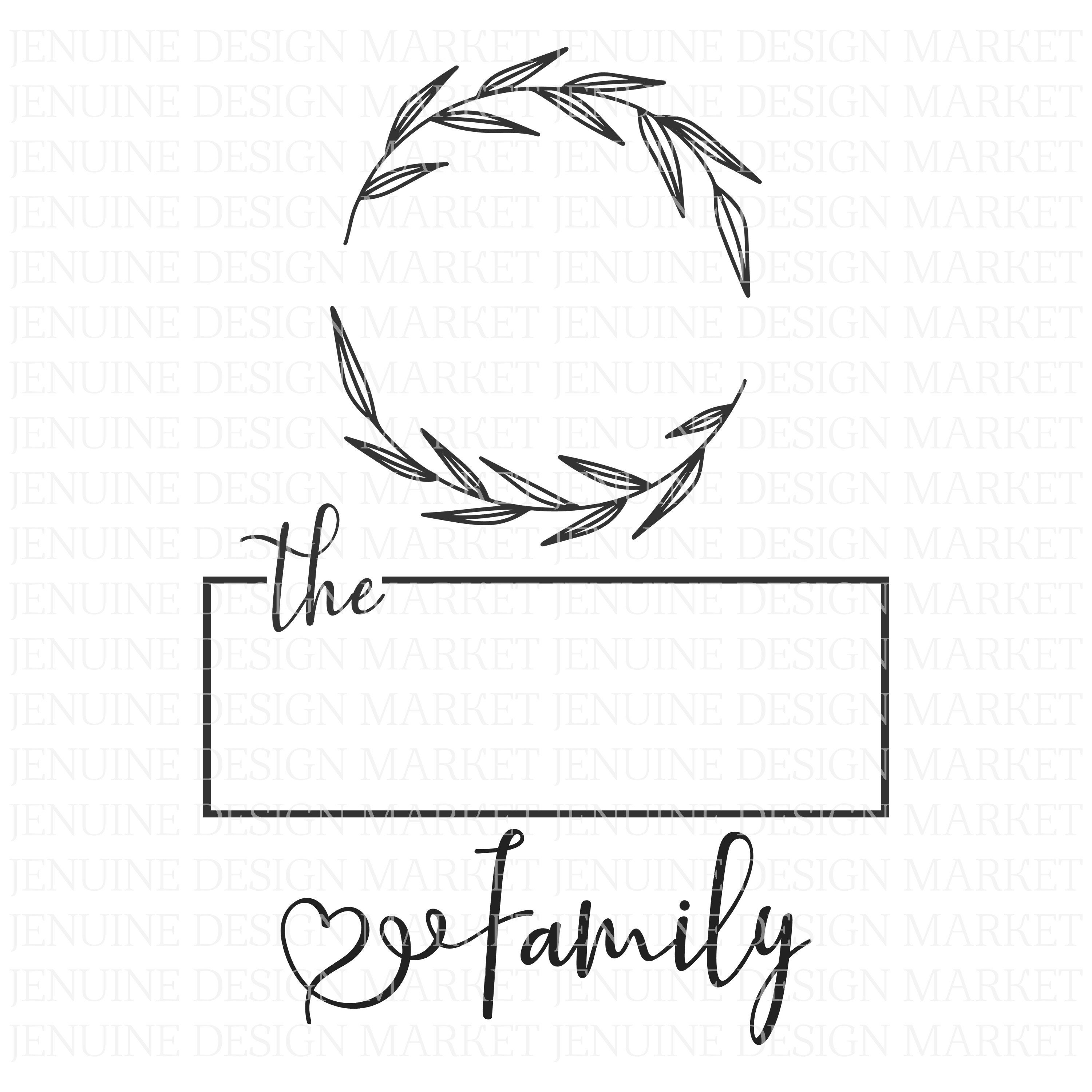 DIY Personalized Welcome Sign SVG | Last Name SVG Cut File | Family ...