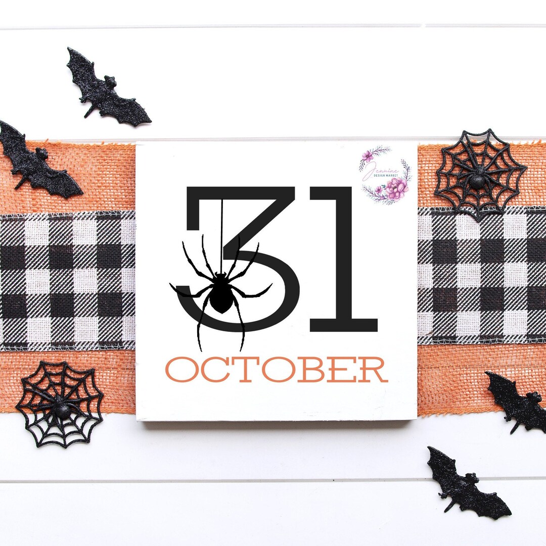 October 31 SVG | Halloween SVG | Halloween Printable - Etsy