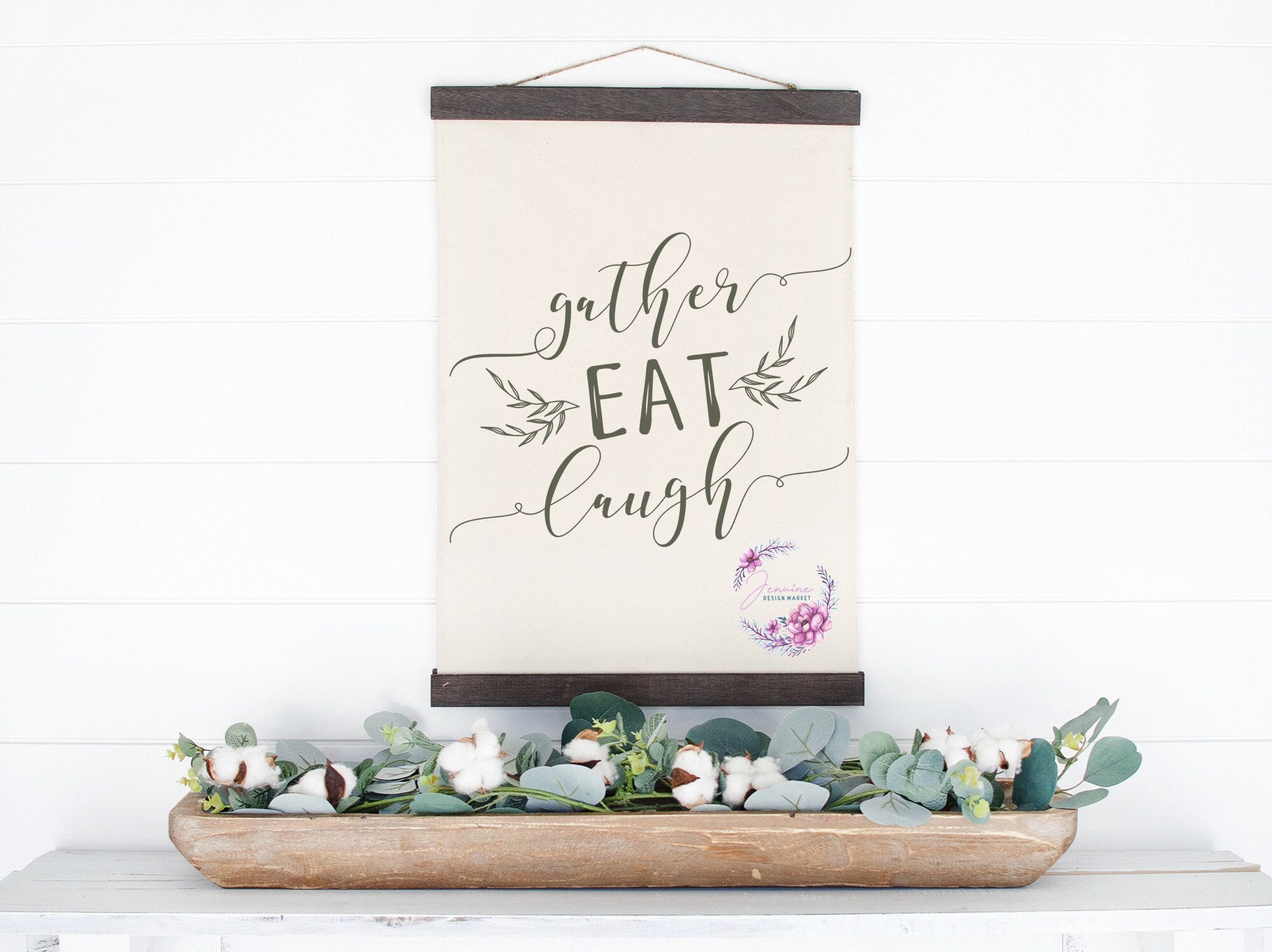 Gather Eat Laugh SVG | Kitchen Cut File | Dining Cut File - Etsy