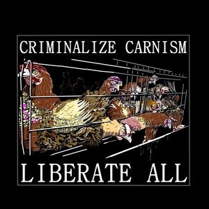 Criminalize Carnism Vegan Tee - Etsy