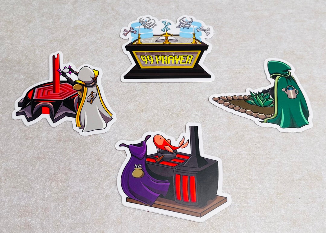 OSRS Stickers Sticker Bundles - Etsy